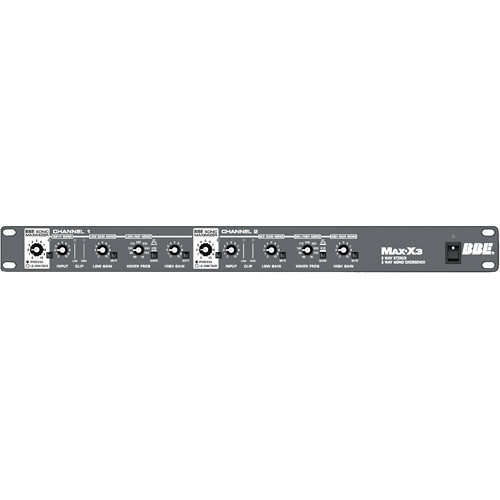 BBE MAX-X3 3/2 Way Channel Crossover Sonic Maximizer Audio, 44% OFF