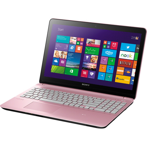 Vaio Laptop Touch Screen Pink