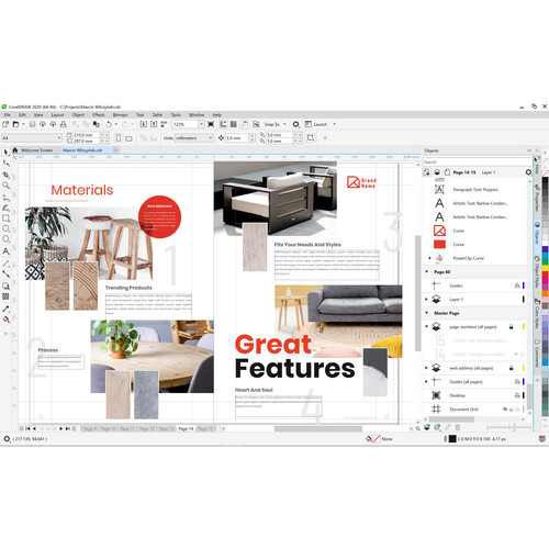 Corel Coreldraw Graphics Suite 2020 For Windows Grafikdesign Mit