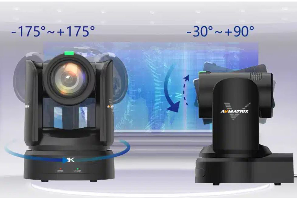 AVMATRIX EAGLE P30 4K NDI Broadcast PTZ Camera with 30x Optical Zoom ...